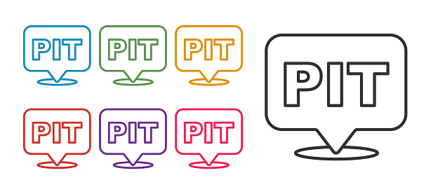 Set Line Pit Stop Icon Isolated On White Background Set Icons Colorful ... Set Line Pit Stop Icon Isolated On White Background Set Icons Colorful ...