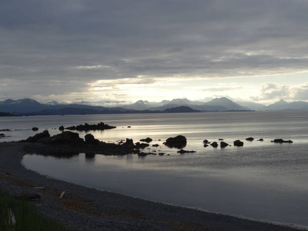 Free picture: scenic, landscape, Uganik, bay, Kodiak, island
