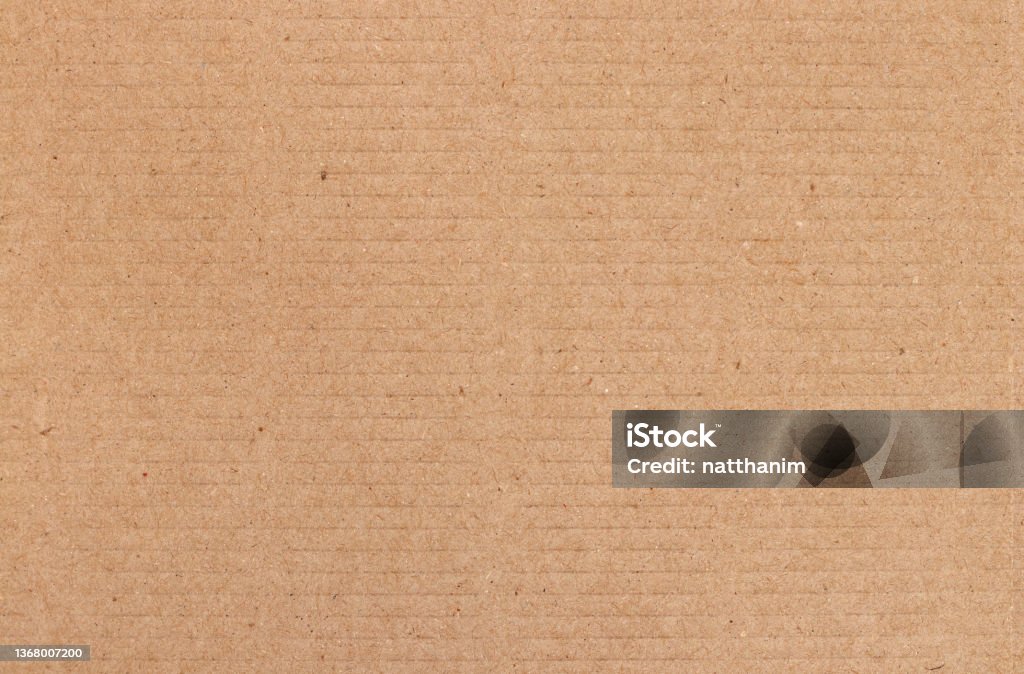 Latar Belakang Abstrak Lembaran Kardus Coklat Tekstur Kotak Kertas Daur