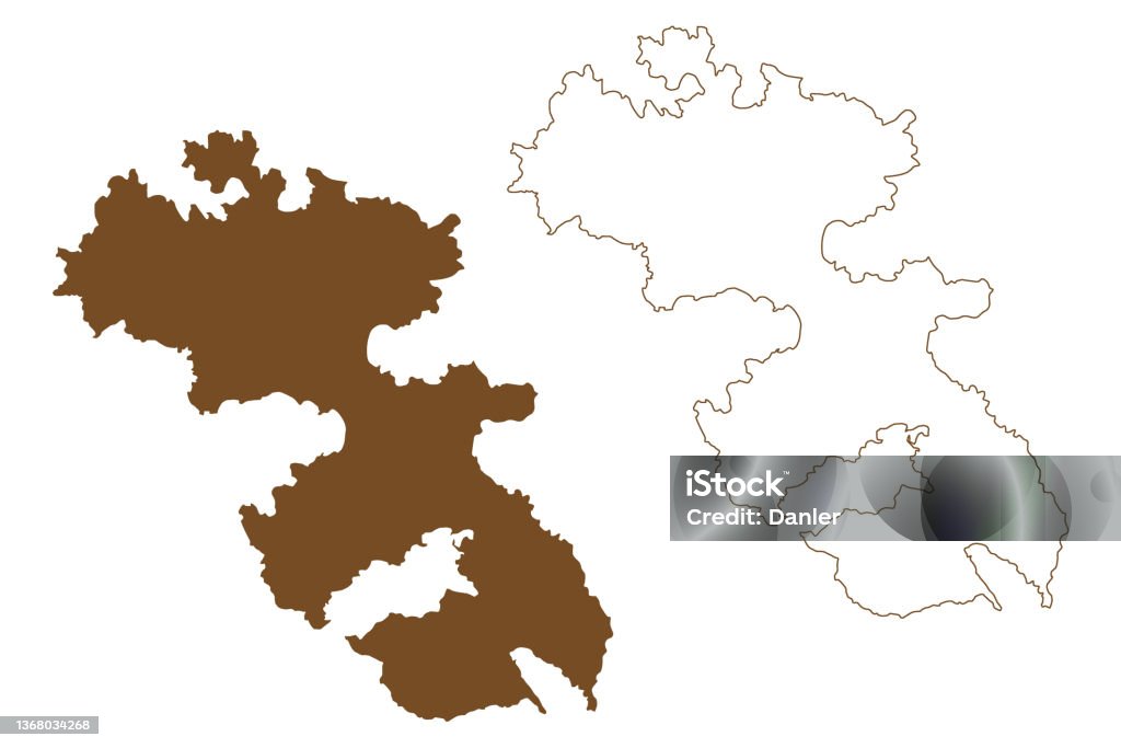 Lîle De Leros Illustration Vectorielle De Carte Croquis Gribouillé