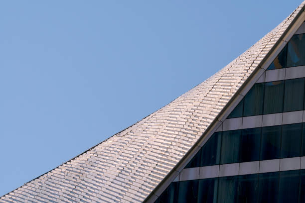 Free Stock Photo of A glass building with a triangular roof | Download ...