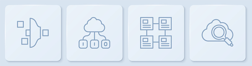 Set Line Filter Setting Hierarchy Organogram Chart Cloud Technology