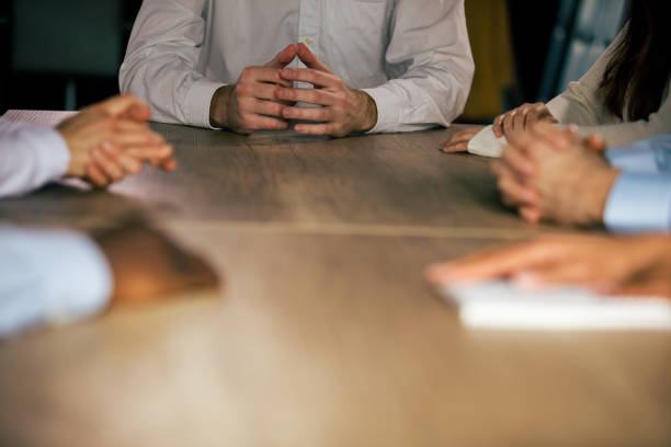 Free Stock Photo of Hands all in over conference table | Download Free ...