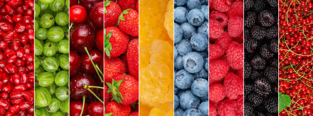 Free Stock Photo of Different colorful berries in the boxes | Download ...