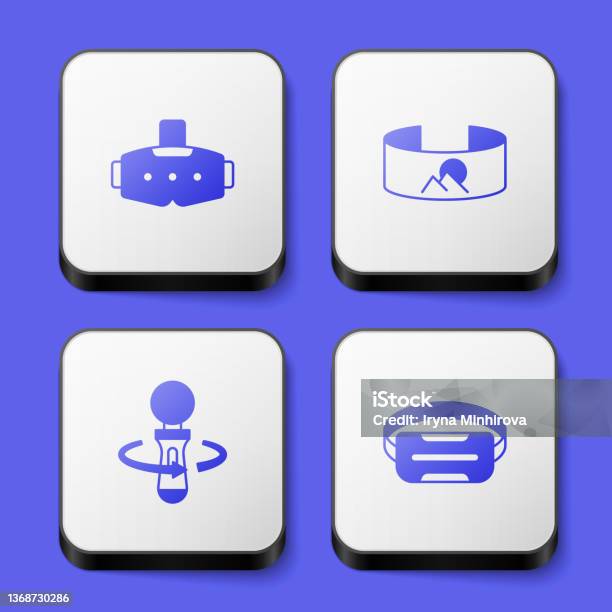 Atur Kacamata Realitas Virtual Tampilan 360 Derajat Game Pengontrol Vr