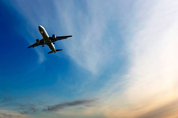 Free Stock Photo of Airplane Takeoff or Landing Flies Over | Download ...