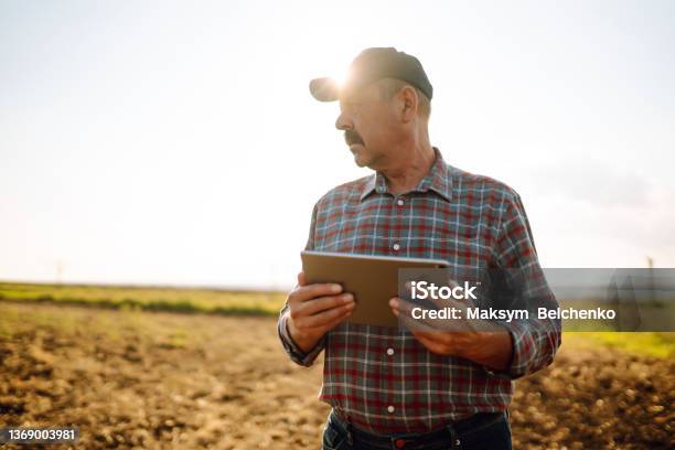 Petani Dengan Tablet Di Ladang Konsep Pertanian Berkebun Atau Ekologi ... Petani Dengan Tablet Di Ladang Konsep Pertanian Berkebun Atau Ekologi ...