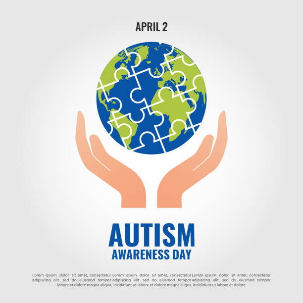 1 000 Wereld Autisme Dag Stockillustraties Royalty Free Vector