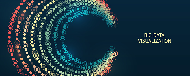 Visualisation Big Data Signe Circulaire Un Tableau Dynamique