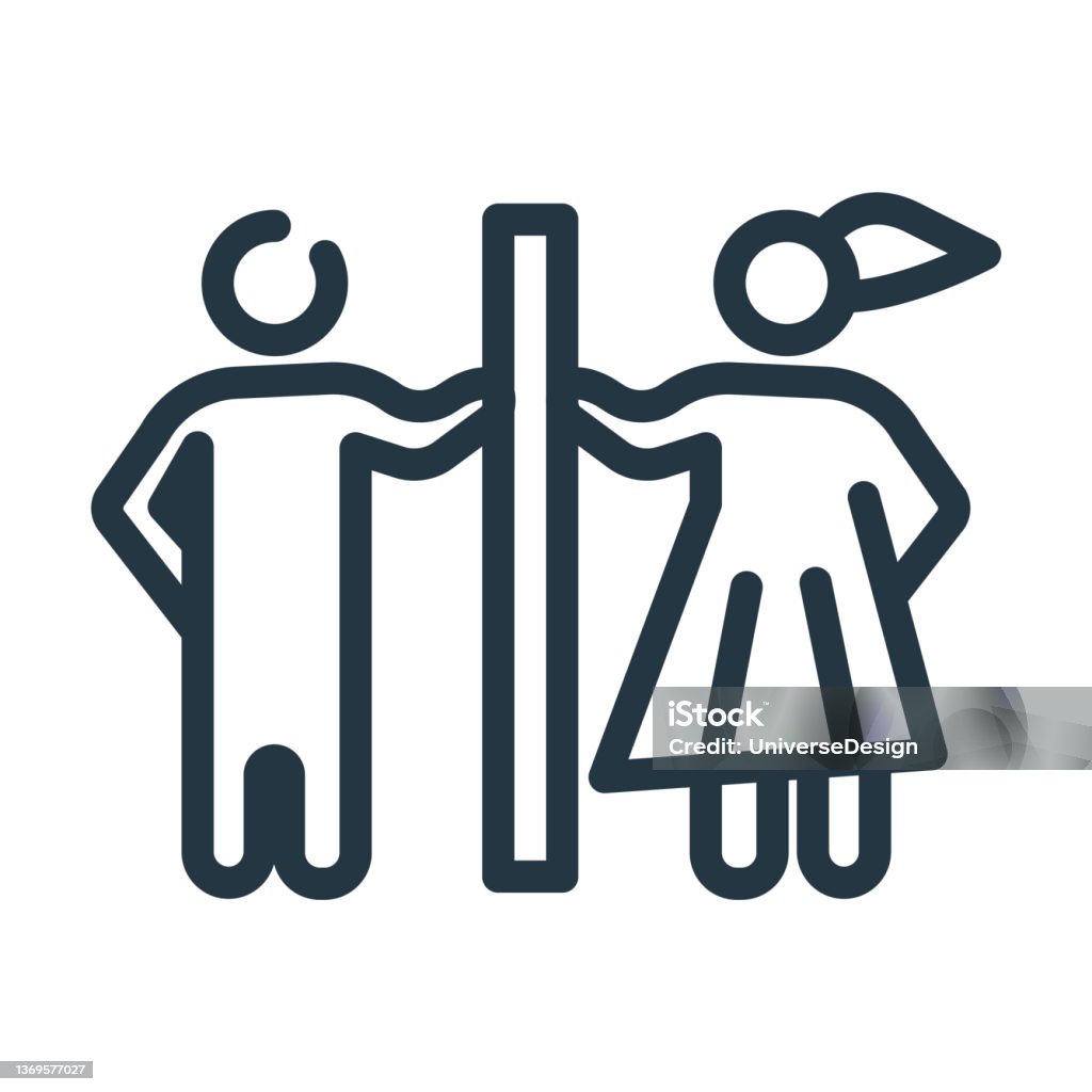 Occupant Thin Line Icon Occupation Human Linear Icons From People