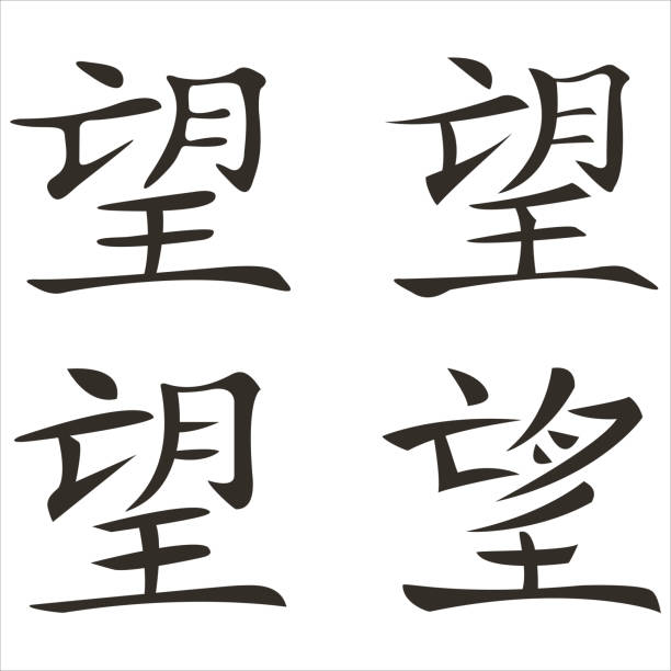 780 Tatuajes Letras Chinas Ilustraciones De Stock Gráficos Vectoriales Libres De Derechos Y