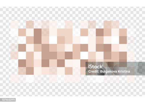 Tekstur Efek Blur Sensor Diisolasi Pada Latar Belakang Transparan