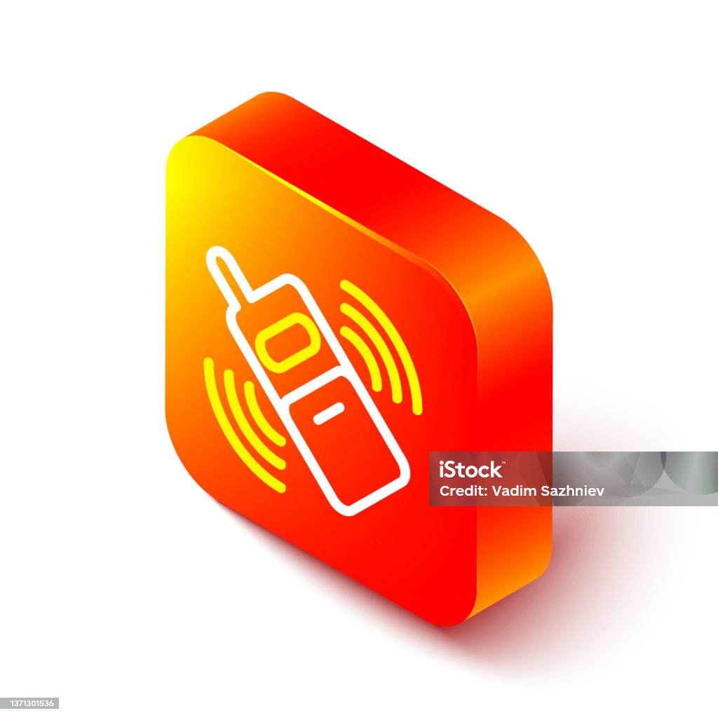 Isometrische Linie Smartphone Handysymbol Auf Weißem Hintergrund ... Isometrische Linie Smartphone Handysymbol Auf Weißem Hintergrund ...