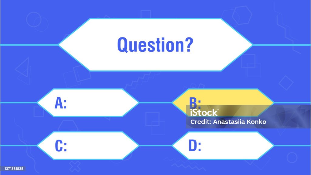 Modello Vettoriale Di Domande E Risposte Per Gioco A Quiz Esame ... Modello Vettoriale Di Domande E Risposte Per Gioco A Quiz Esame ...