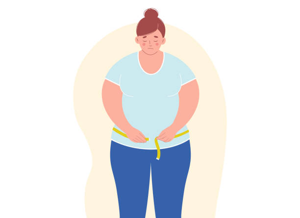 7 800 Obesity Stock Illustrations Royalty Free Vector Graphics And Clip