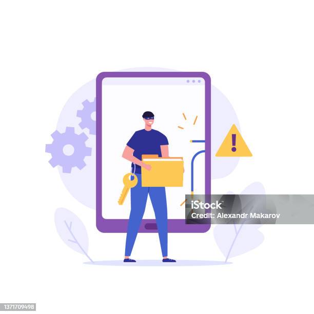 Concept Dattaque De Pirate Enquête Sur La Fraude Attaque De Phishing