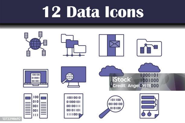 Data Icon Set Stock Illustration - Download Image Now - Business ... Data Icon Set Stock Illustration - Download Image Now - Business ...