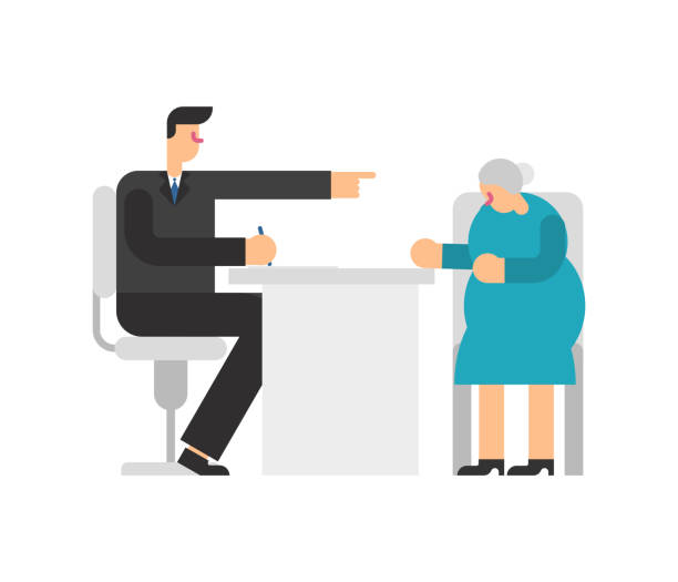 40 Ageism Office Stock Illustrations Royalty Free Vector Graphics