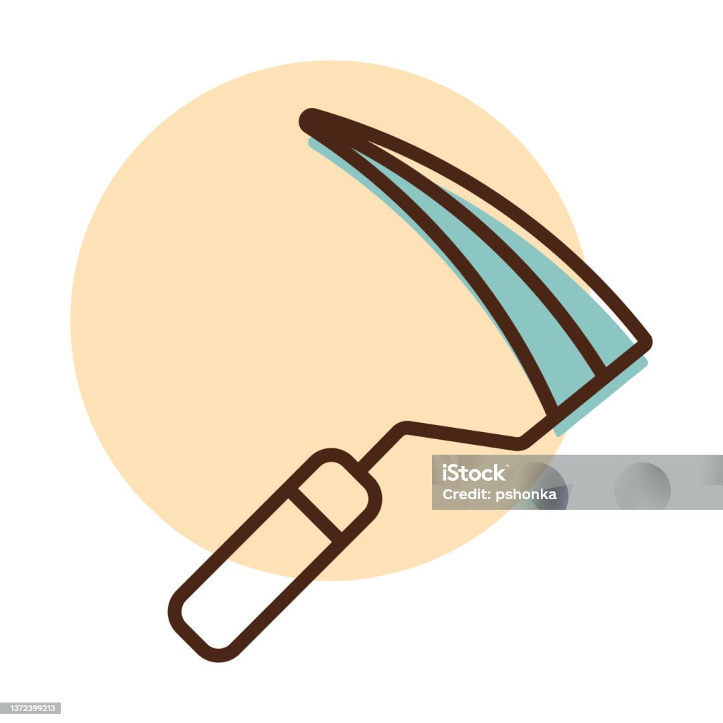 Garden Sickle Isolated Vector Icon Stock Illustration - Download Image ... Garden Sickle Isolated Vector Icon Stock Illustration - Download Image ...