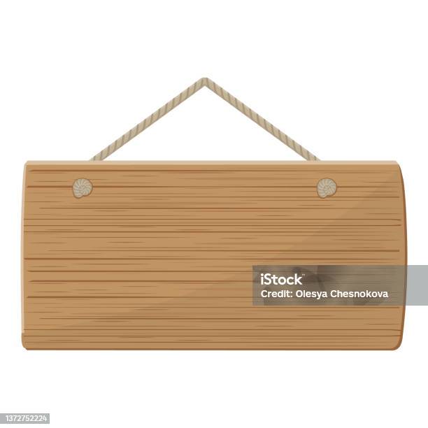 Plaque En Bois Faite De Planches Panneau Daffichage En Bois Vide