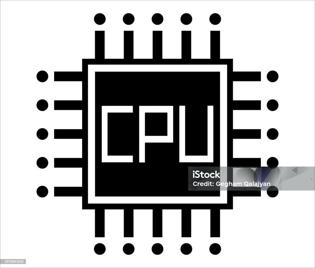 Ilustrasi Cpu Vektor Hitam Dan Putih Ilustrasi Stok - Unduh Gambar ... Ilustrasi Cpu Vektor Hitam Dan Putih Ilustrasi Stok - Unduh Gambar ...