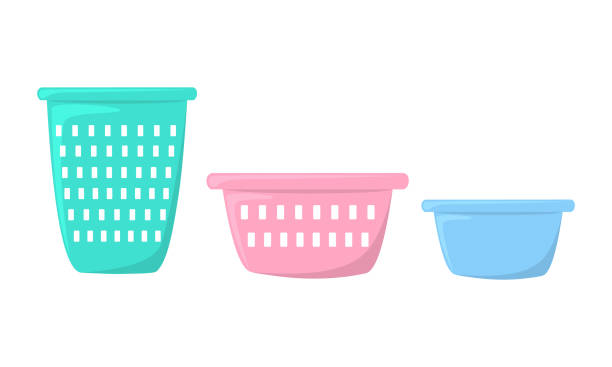 Free Laundry Basket Clipart