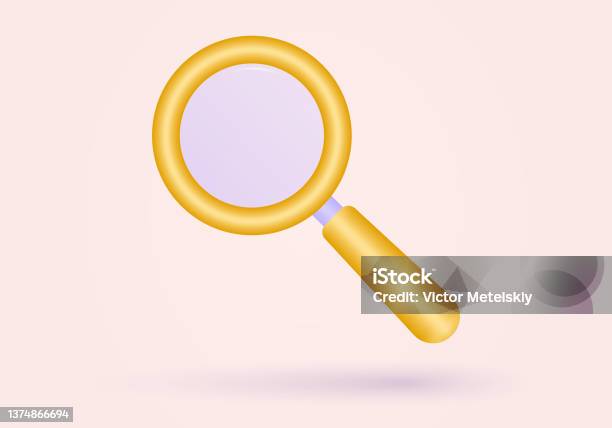 Agrandir Licône 3d Loupe Ou Enseigne De Loupe Rechercher Trouver Le