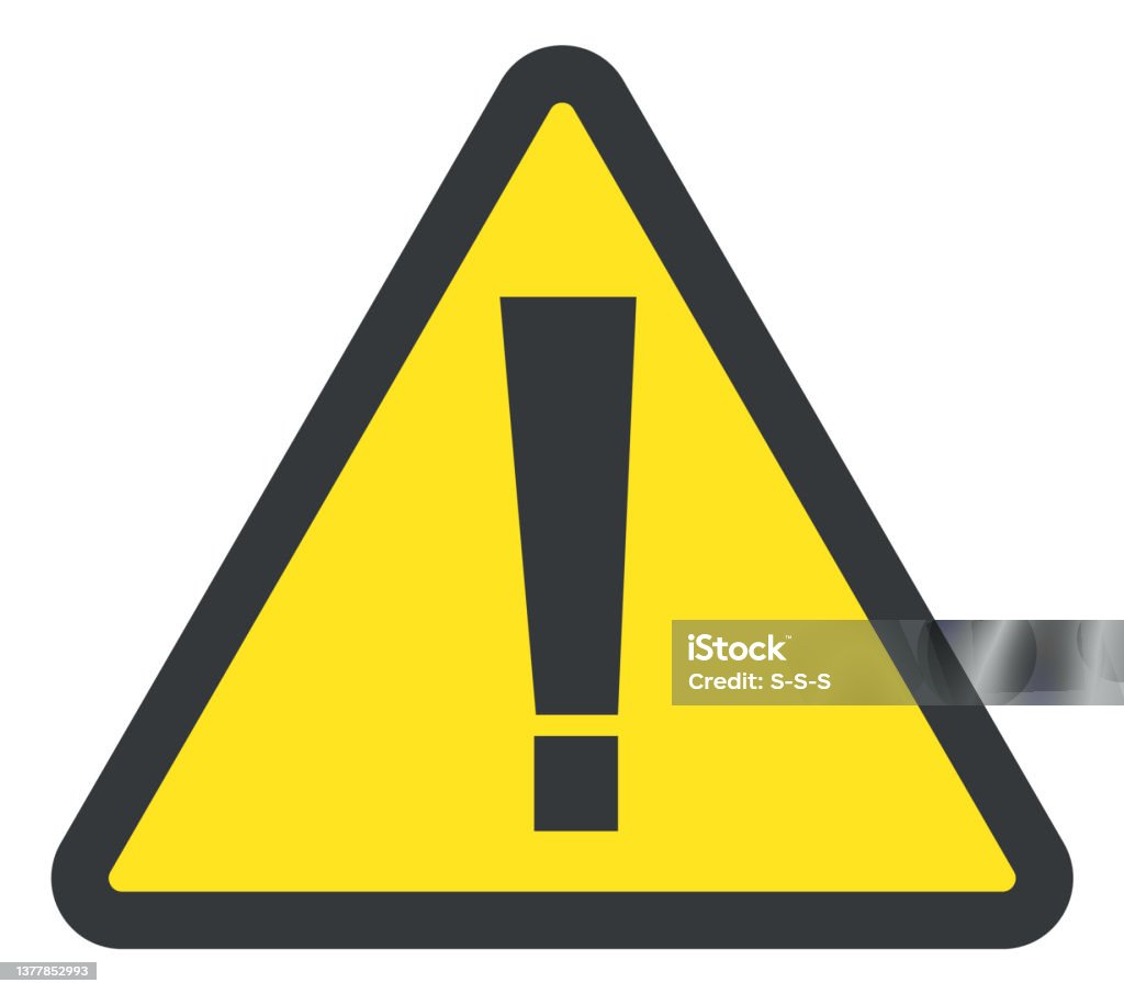 Point Dexlamation En Triangle Jaune Signe Dattention Symbole De Mise En ... Point Dexlamation En Triangle Jaune Signe Dattention Symbole De Mise En ...