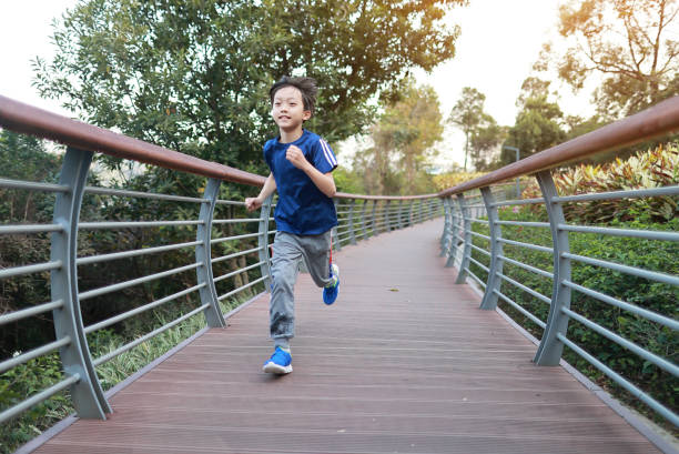 Free Stock Photo of Happy boy running and jumping | Download Free ...