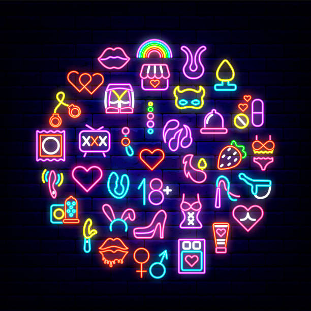 170 Condom Neon Stock Illustrations Royalty Free Vector Graphics