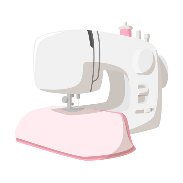 340 Electric Sewing Machine Illustrations Royalty Free Vector