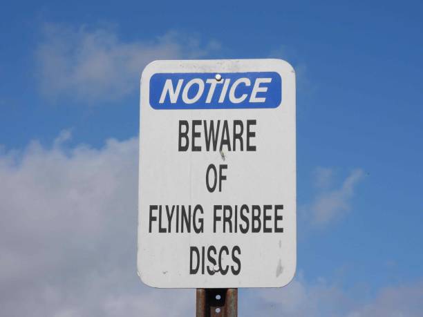 Free Stock Photo of Disk golf warning sign | Download Free Images and ...