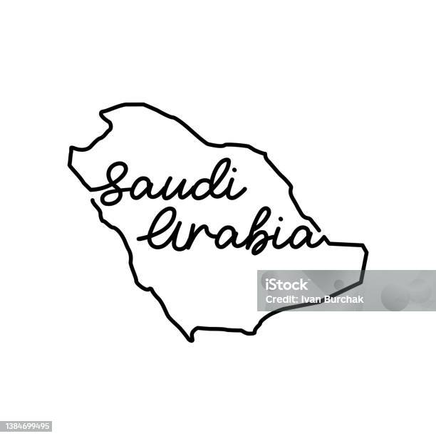 Peta Garis Besar Arab Saudi Dengan Nama Negara Tulisan Tangan Gambar ... Peta Garis Besar Arab Saudi Dengan Nama Negara Tulisan Tangan Gambar ...