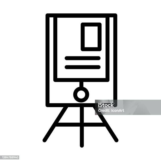 Flip Chart Icon From Education Collection Thin Linear Flip Chart ... Flip Chart Icon From Education Collection Thin Linear Flip Chart ...