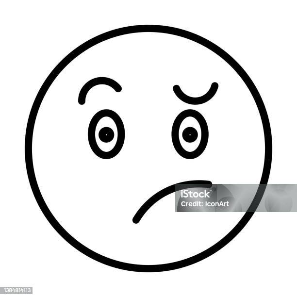 Confused Emoji Icon From Emoji Collection Thin Linear Confused Emoji ... Confused Emoji Icon From Emoji Collection Thin Linear Confused Emoji ...