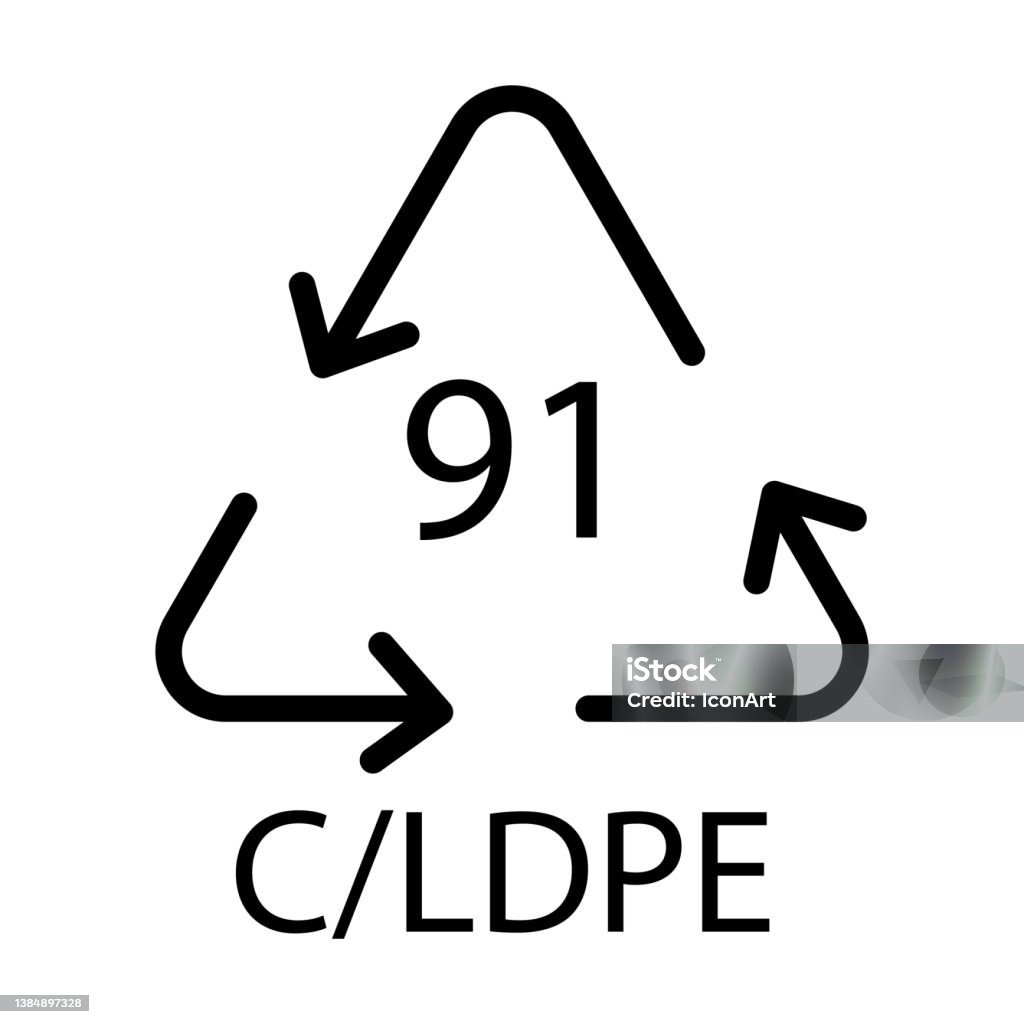 91 Cldpe Icon From User Interface Collection Thin Linear 91 Cldpe 91 Reuse Outline Icon Isolated