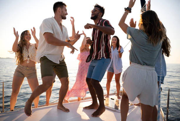 Free Stock Photo of Man and Woman Dancing on Boat | Download Free ...
