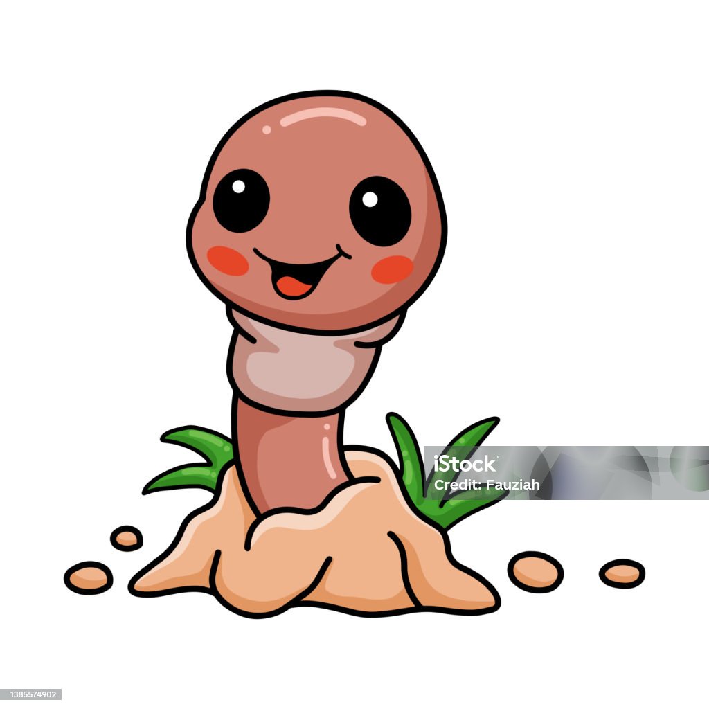 Kartun Cacing Kecil Yang Lucu Keluar Dari Lubang Ilustrasi Stok - Unduh ... Kartun Cacing Kecil Yang Lucu Keluar Dari Lubang Ilustrasi Stok - Unduh ...