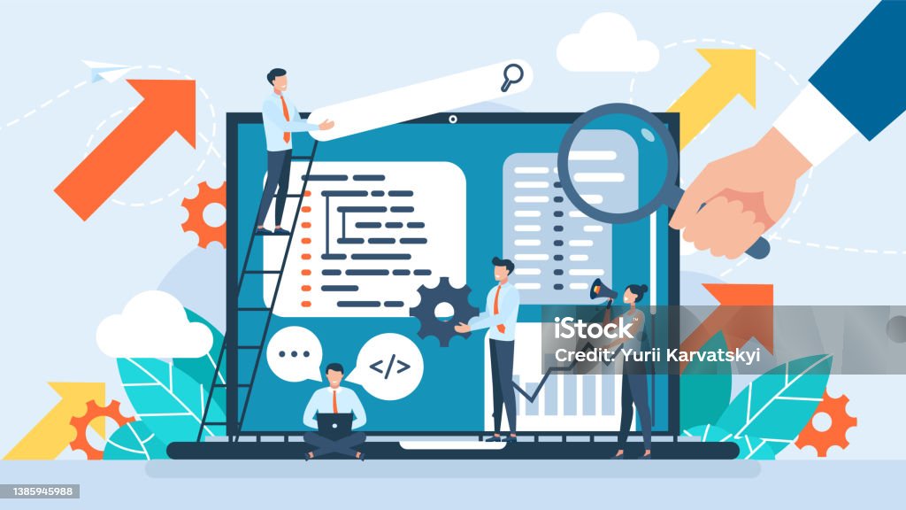 Concept De Codage De Script Programmation Un Langage De Programmation