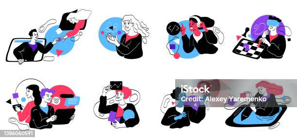 Set Of Young Programmers Stock Illustration - Download Image Now ... Set Of Young Programmers Stock Illustration - Download Image Now ...