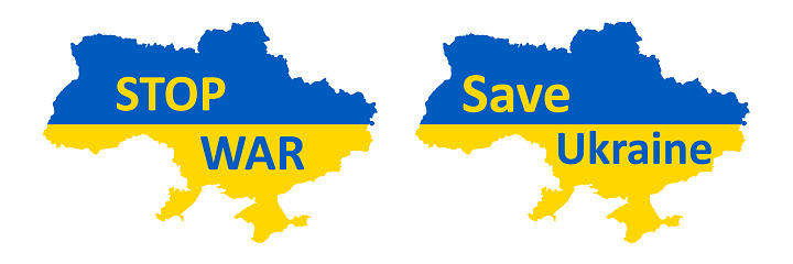 Ukrainische Karte Mit Den Worten Stoppt Den Krieg Und Rettet Die ... Ukrainische Karte Mit Den Worten Stoppt Den Krieg Und Rettet Die ...