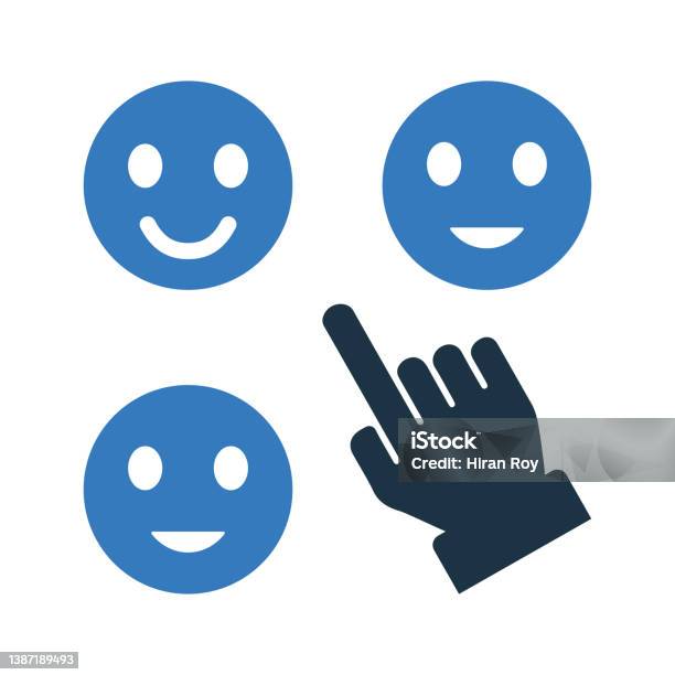 Emoji Icône De Commentaires Conception Vectorielle Modifiable Simple