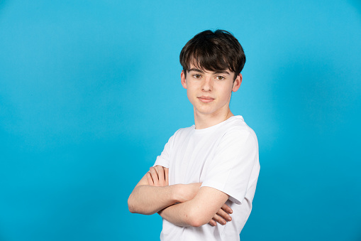 Portrait Of Confident Teenager Boy Stock Photo - Download Image Now ... Portrait Of Confident Teenager Boy Stock Photo - Download Image Now ...