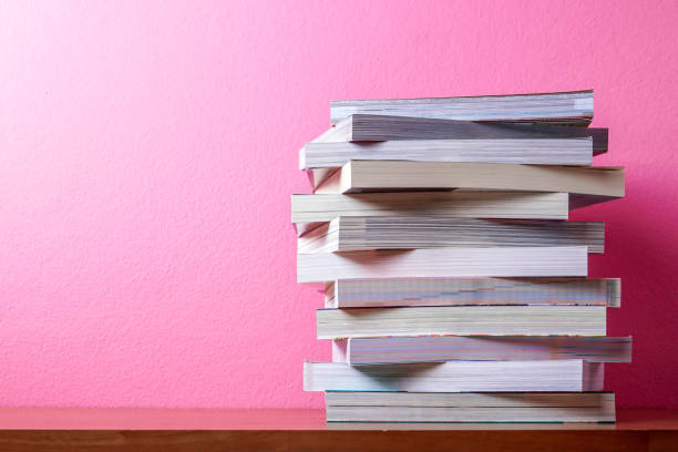 Free Stock Photo of Stack of Pink Books on Wooden Floor | Download Free ...