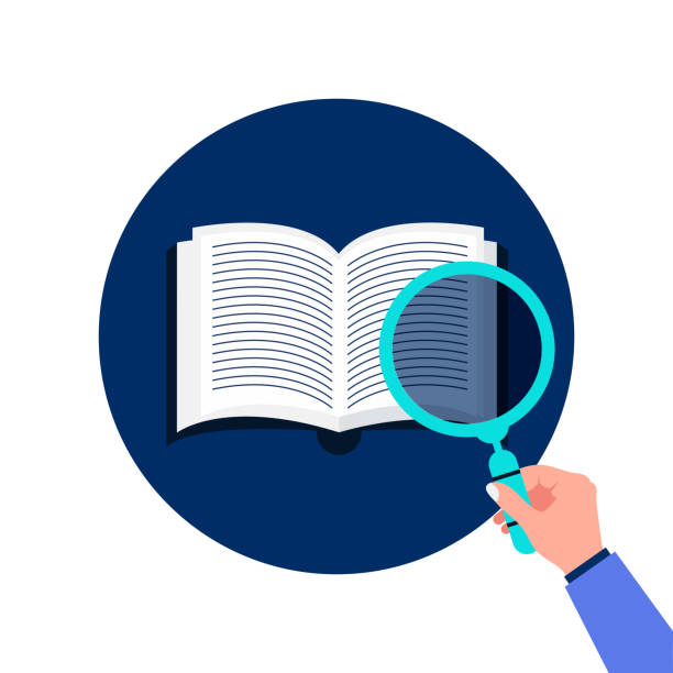 1000 Open Book And Magnifying Glass Stock Illustrations Royalty Free Vector Graphics And Clip