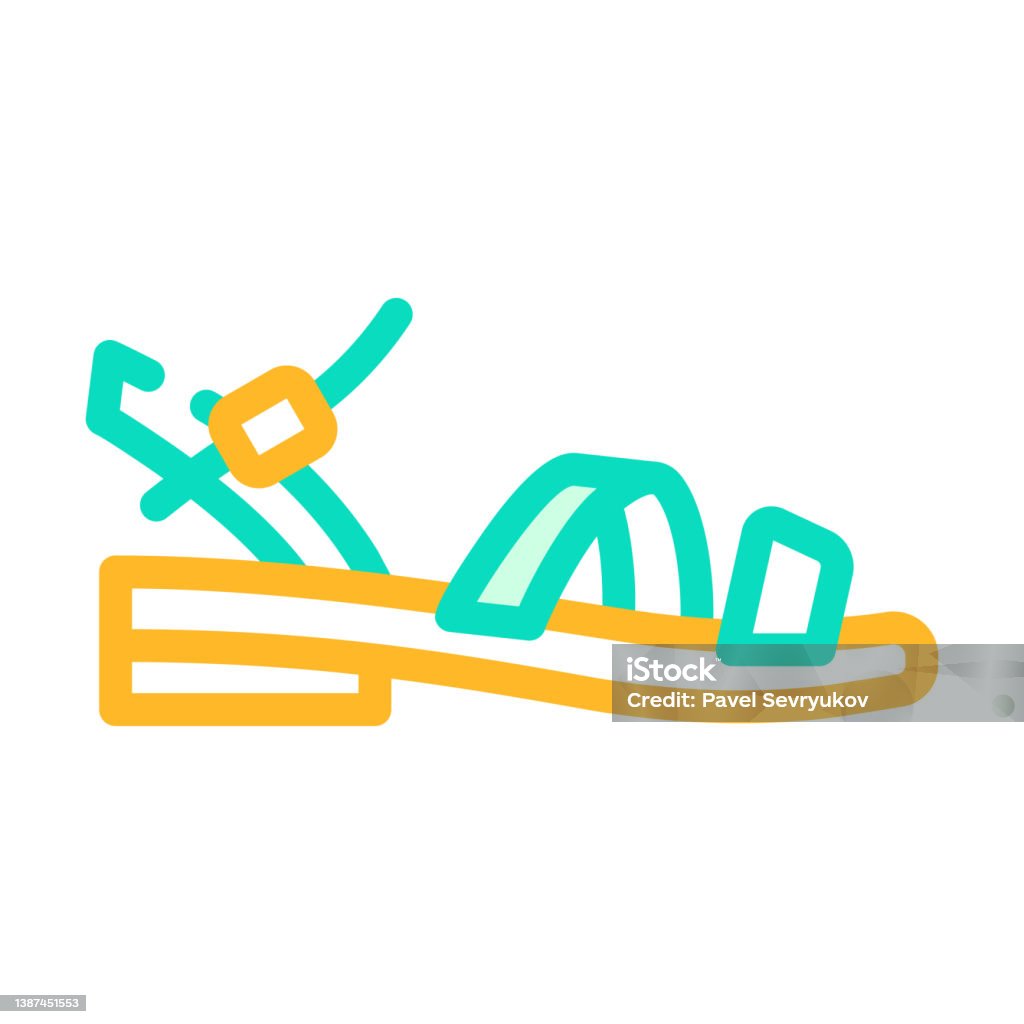 Sandal Alas Kaki Ikon Warna Vektor Ilustrasi Ilustrasi Stok - Unduh ... Sandal Alas Kaki Ikon Warna Vektor Ilustrasi Ilustrasi Stok - Unduh ...