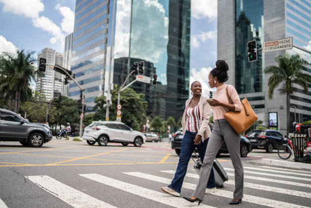 Free Stock Photo of Woman walking and talking on the street | Download ...