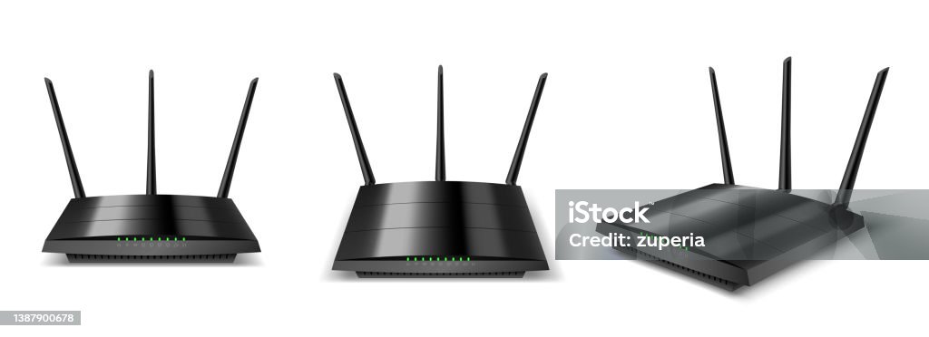 Wifi Router Depan Atas Dan Sudut Tampilan Mockup Modem Perangkat Rumah ... Wifi Router Depan Atas Dan Sudut Tampilan Mockup Modem Perangkat Rumah ...