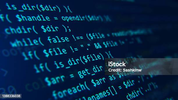 Code Html Php Web Programming Source Code Abstract Code Background 3d 3968