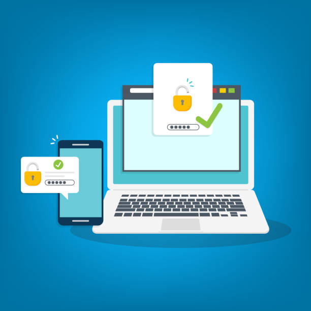 180 Multi Factor Authentication Stock Illustrations Royalty Free